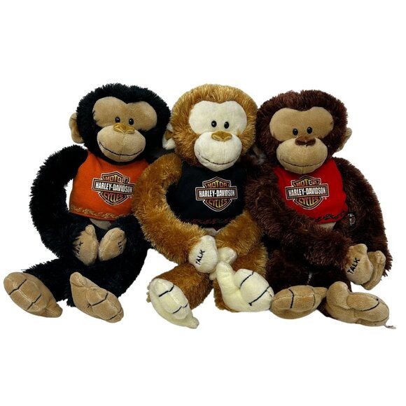 Harley-Davidson | Toys | Vintage Harley Davidson Motorcycles Stuffed ...